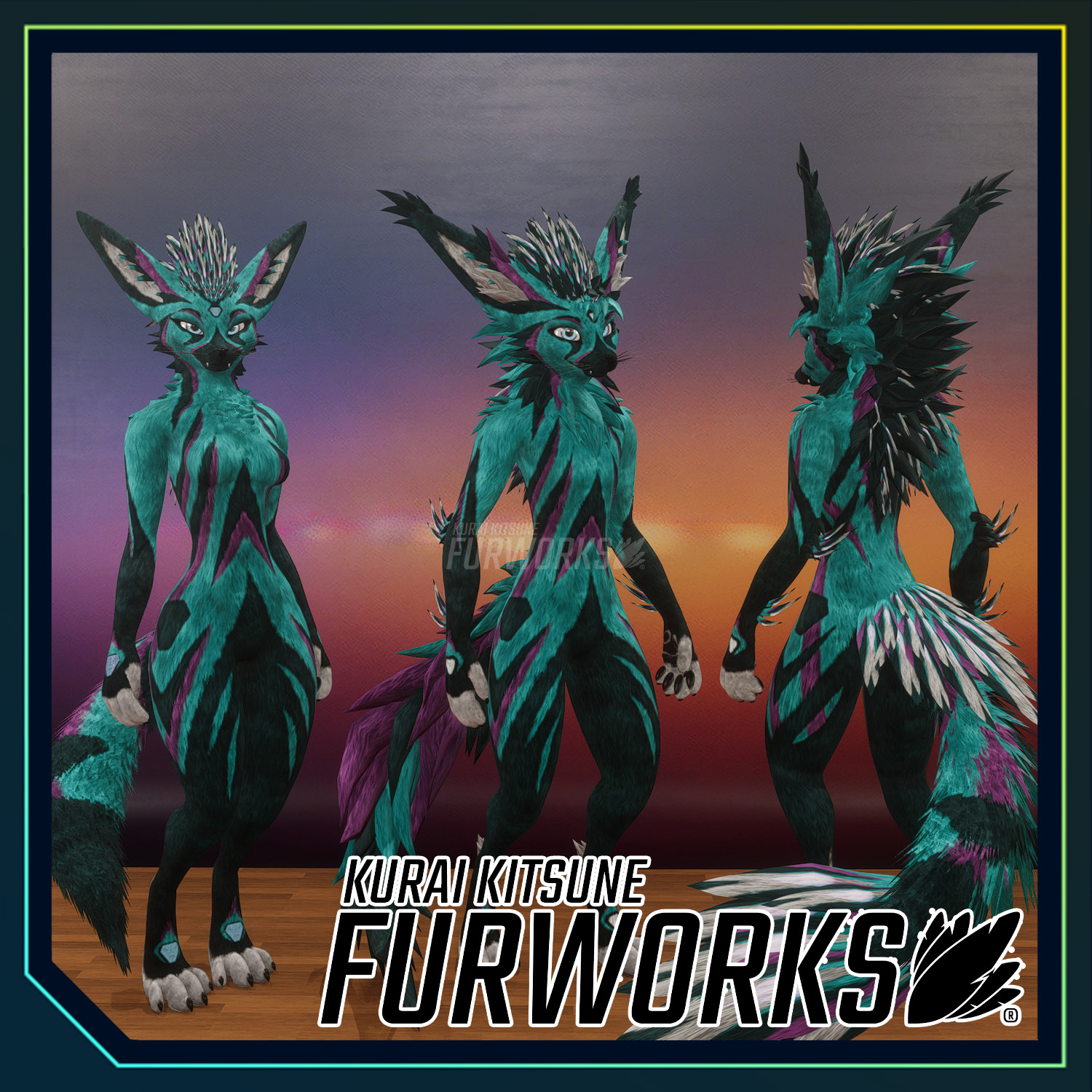 Tristal Texture Set for Magpie/Rexouium by FurWorks - Jinxxy