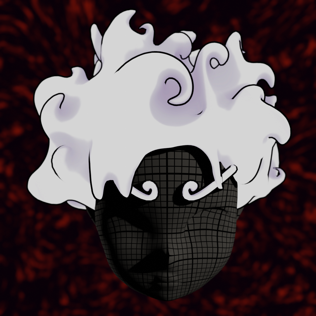 White Hair + Eyebrows | VRChat Asset + Blend File by propbazaar - Jinxxy
