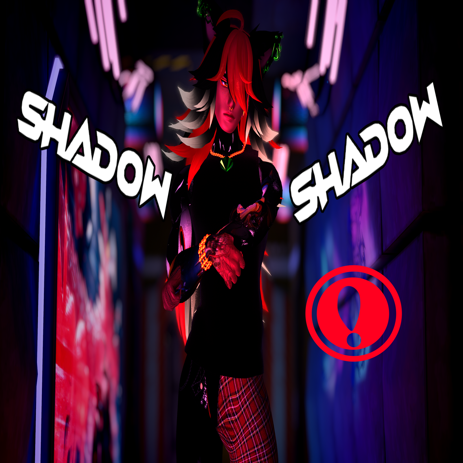 Shadow (VRChat Avatar) by LazytheCat75 - Jinxxy