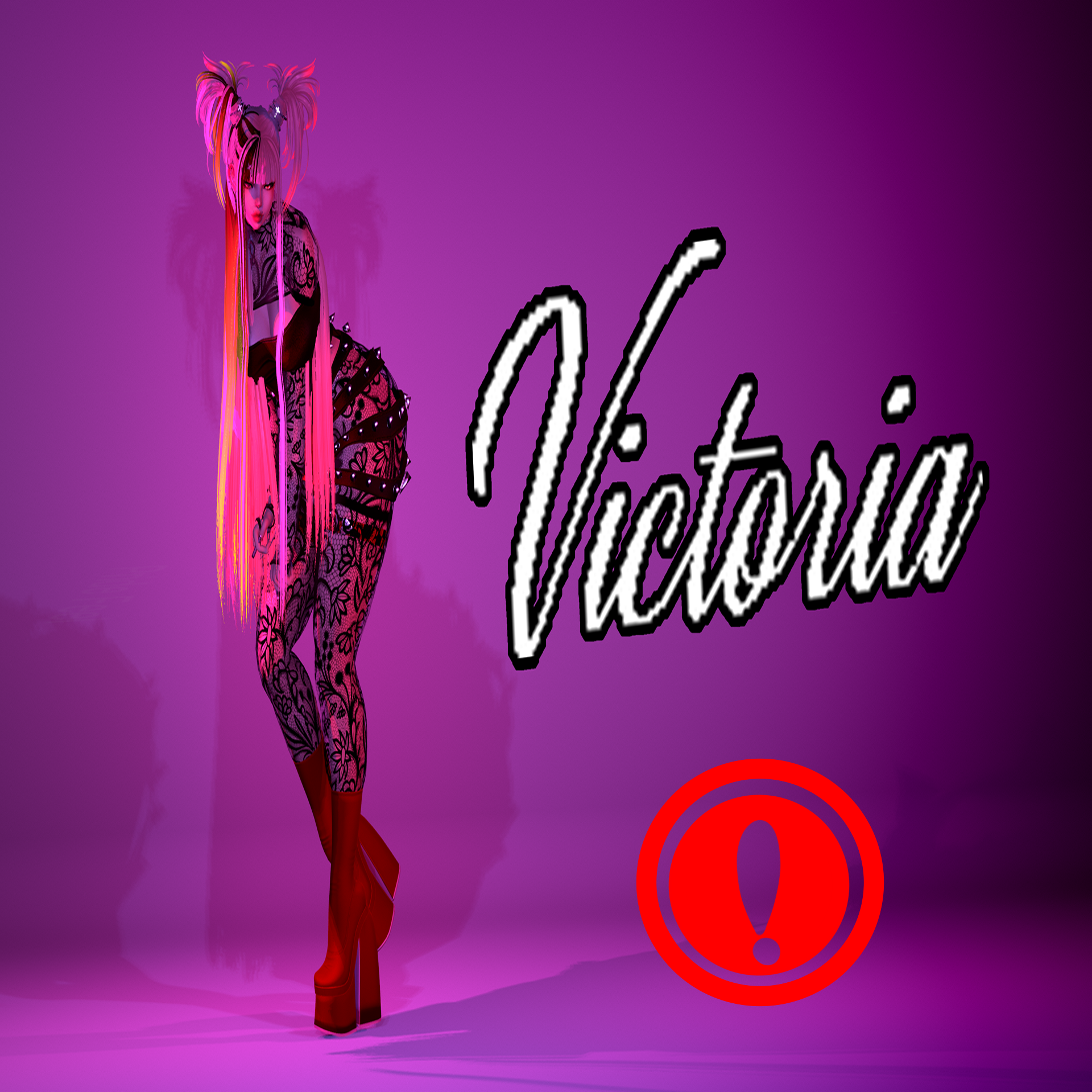 Victoria (VRChat Avatar) by LazytheCat75 - Jinxxy