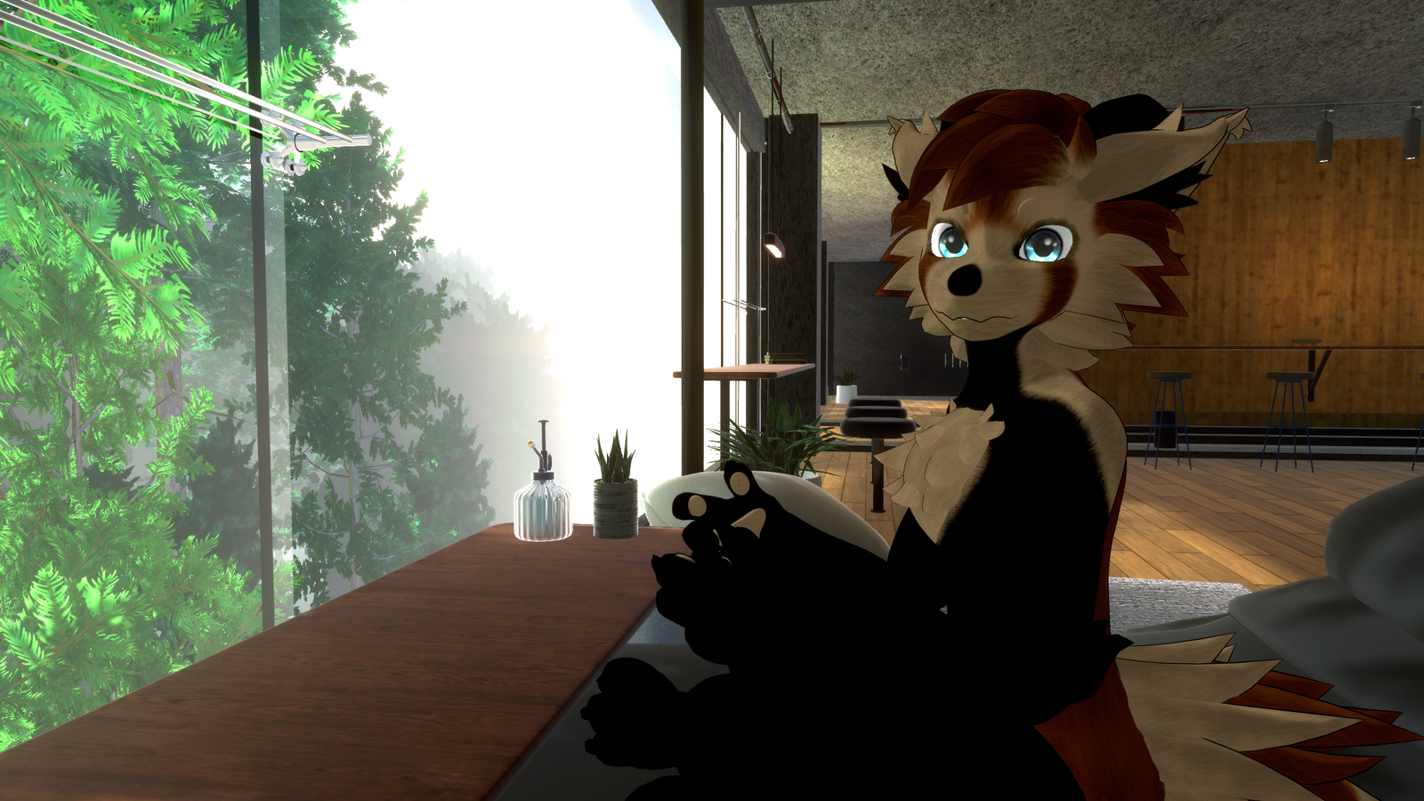 Red Panda Delphy Kobo Texture