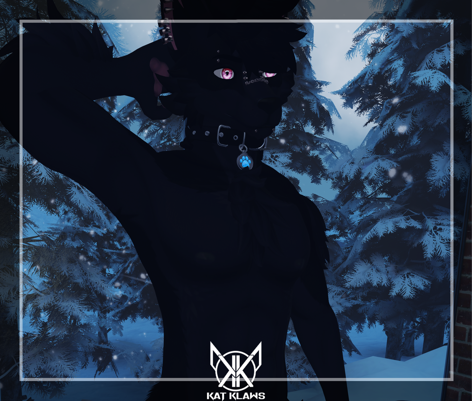 Shadow Husky - Foxipaws Archer by Yamiko225 - Jinxxy