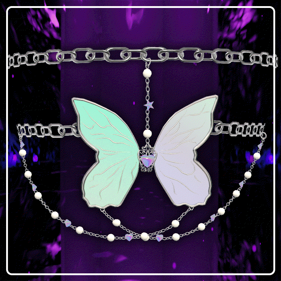 Butterfly Garter By Wonejo Jinxxy Butterfly Garter By Wonejo Jinxxy
