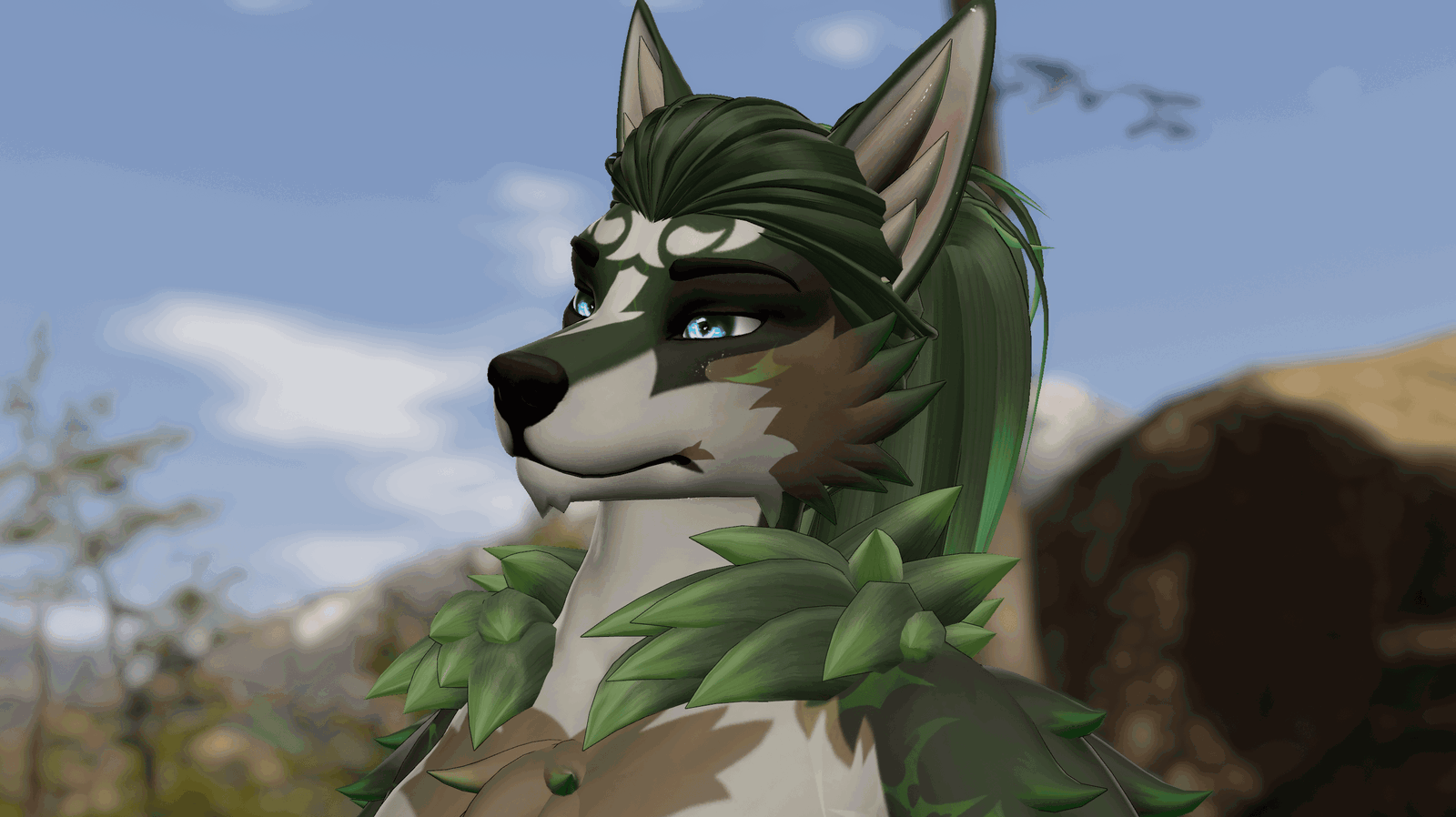 Wolf Link Dante - Foxipaws Texture by Kitasekki - Jinxxy