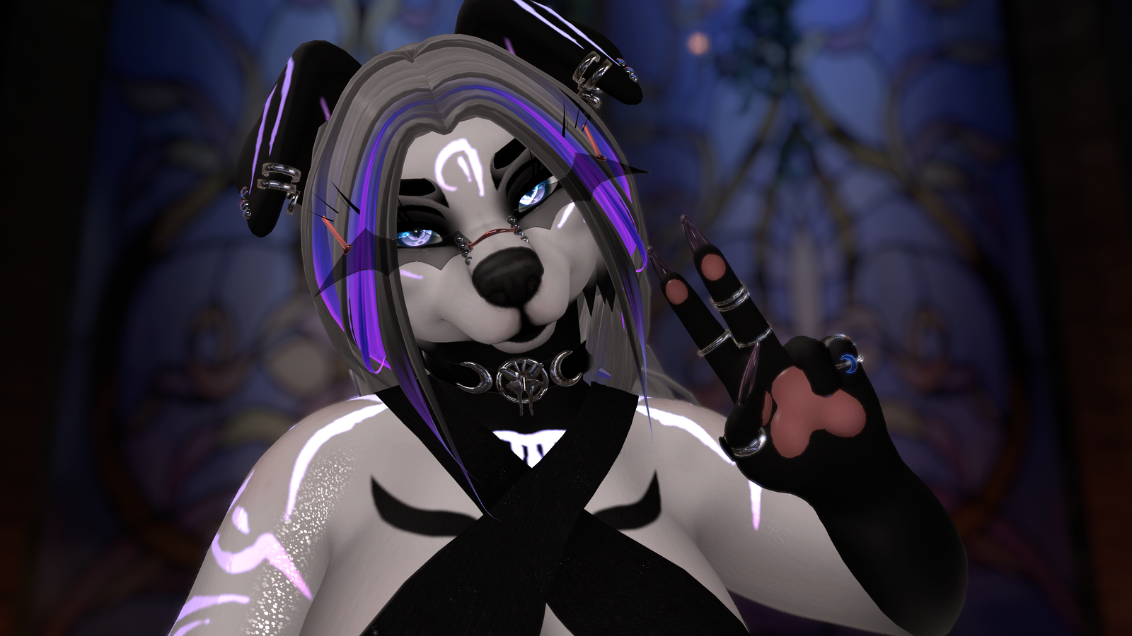 Trad Goth Honey - Foxipaws Texture by Kitasekki - Jinxxy