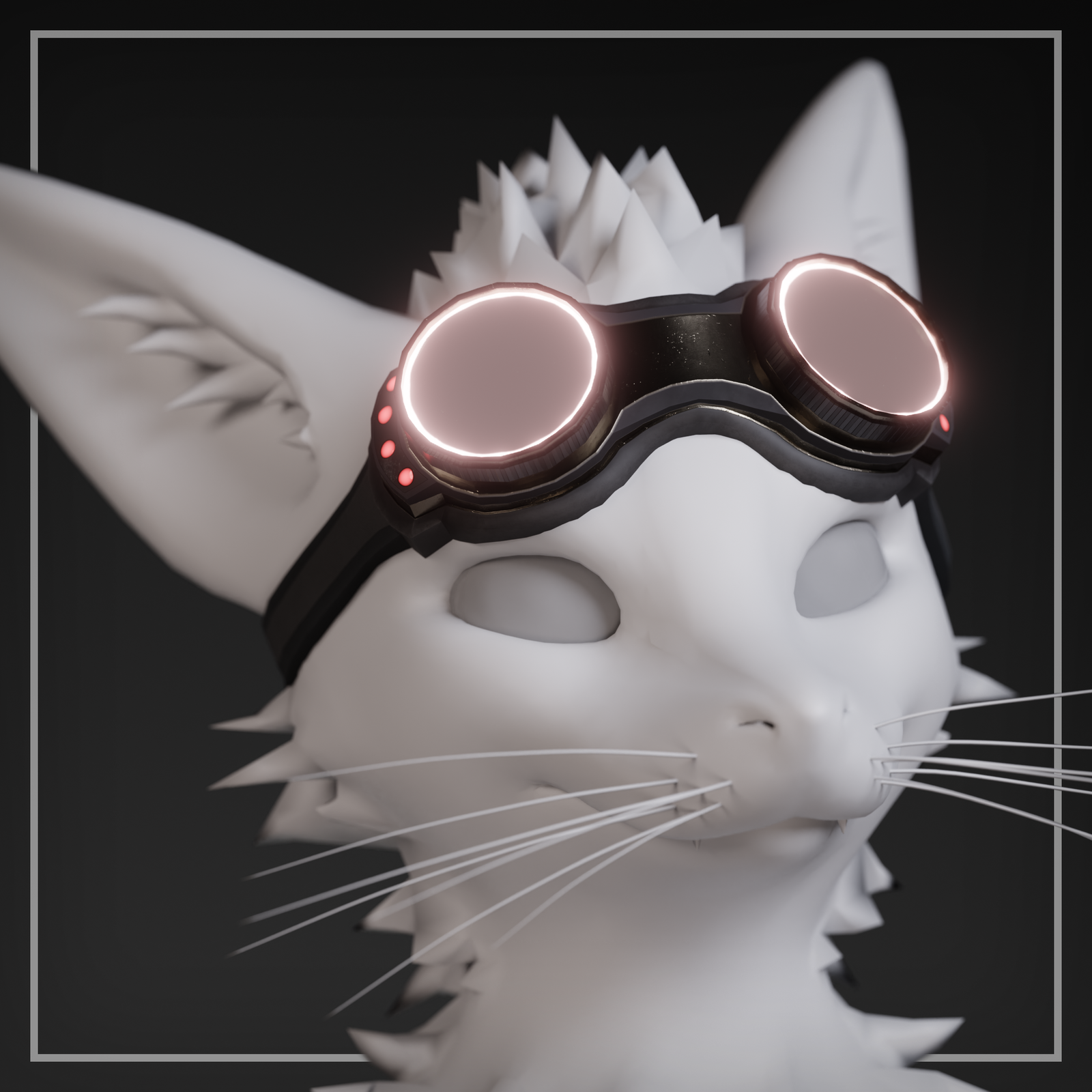 [VRC] Goggles (Rexouium) by Locoroo - Jinxxy