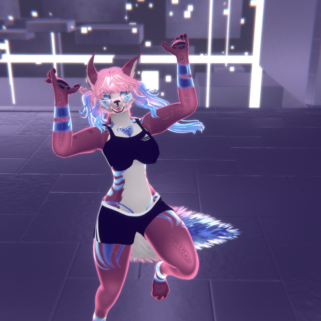 Kitfox Gymwear by SlushyOtter - Jinxxy