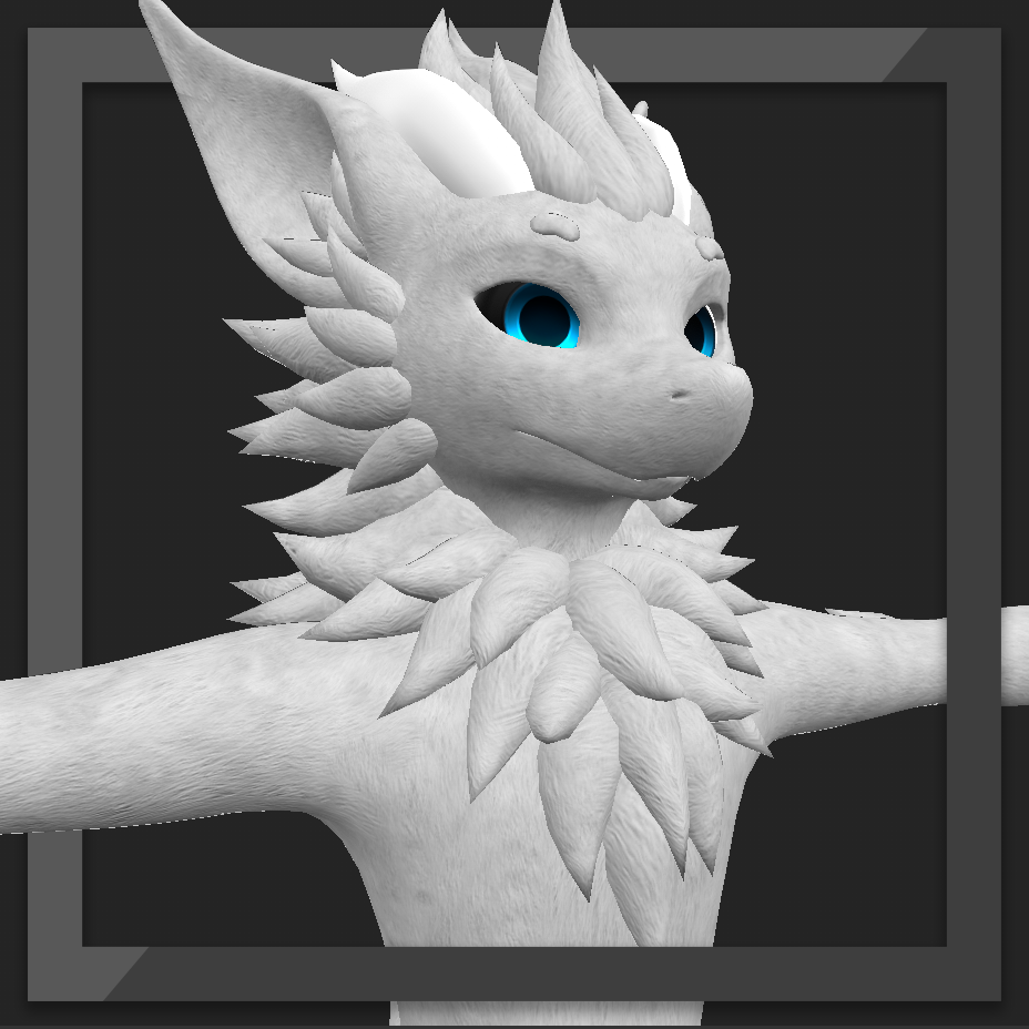 Furbrushed Nardoragon Normal, Height & Roughness Maps by Nadaro - Jinxxy