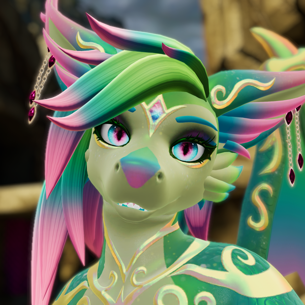 Quetzal Dragon texture (for the Azalea dragon) by Natch_Deux - Jinxxy