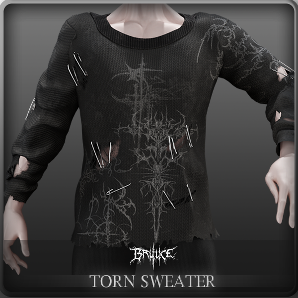 Torn Sweater by Bruce - Jinxxy