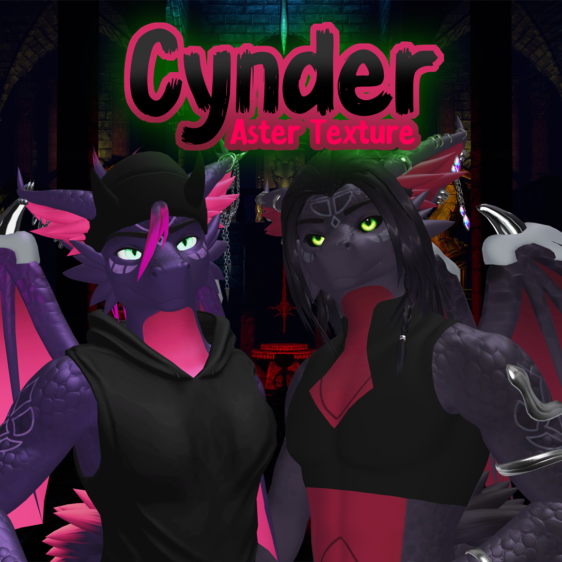 Cynder - FoxiPaws Aster Texture by FizzyxFresh - Jinxxy