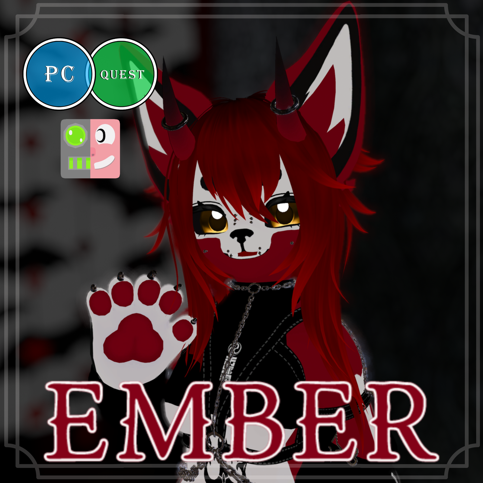 Ember | PC + Quest | VRCFT | Deira neo by cilcipher - Jinxxy