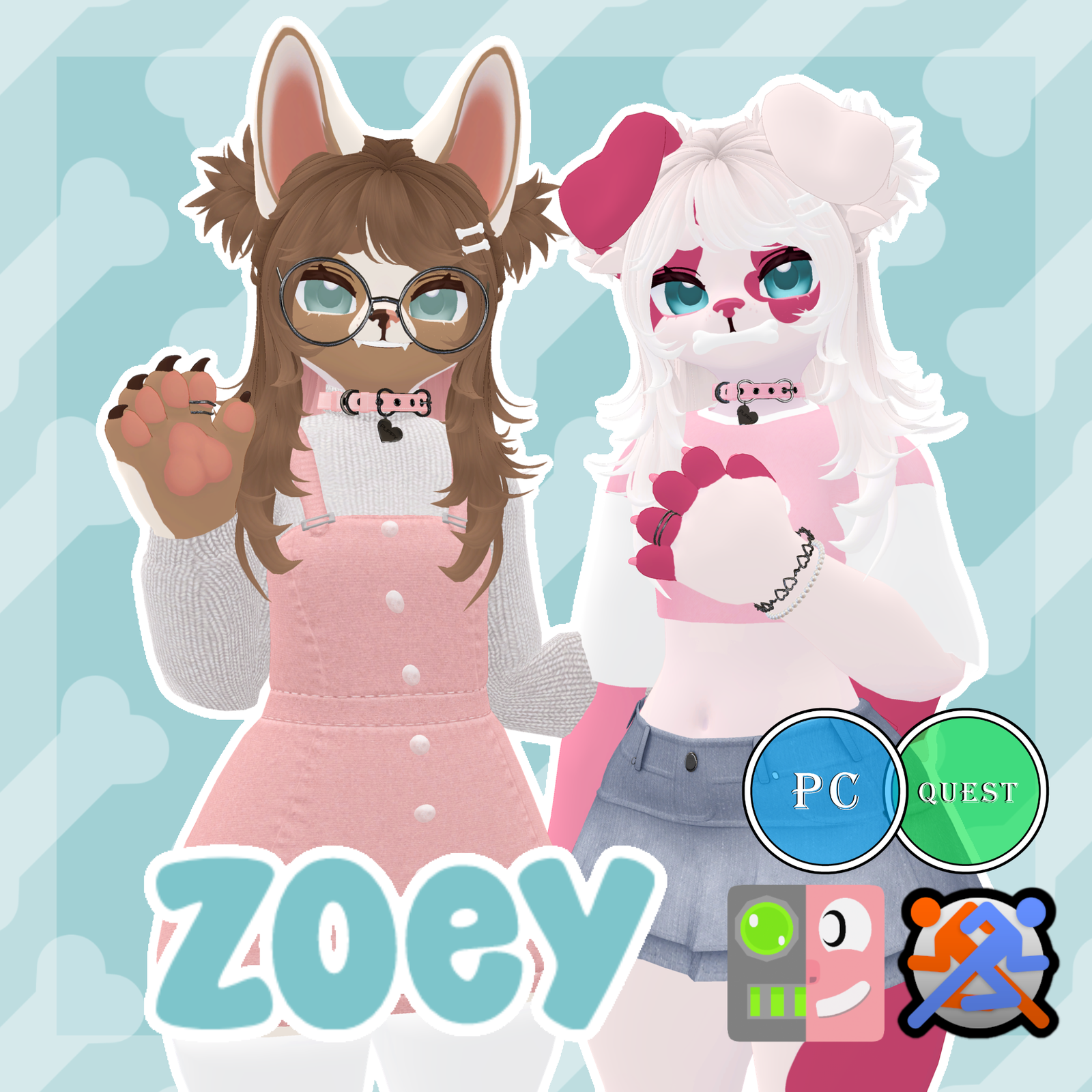 Zoey | PC + Quest | VRCFT | Deira neo by cilcipher - Jinxxy