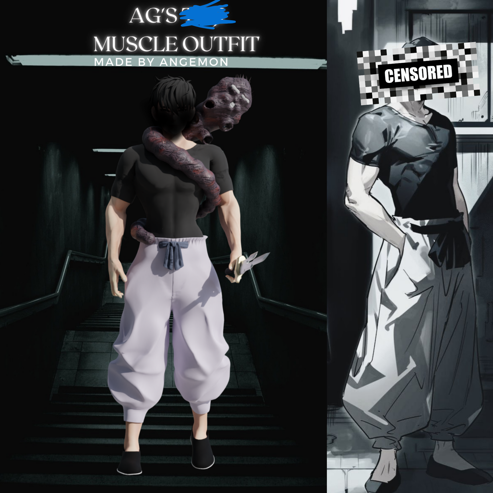 AG's Anime Muscle Outfit